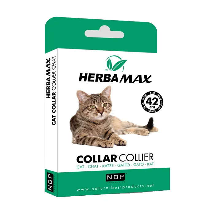 Herba Max cat 42cm – ogrlica protiv buva za mačke