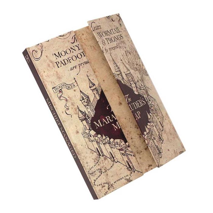 Sveska Harry Potter Marauders Map A5 Notebook