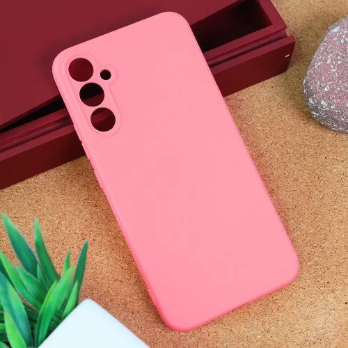 Futrola - maska Teracell Giulietta za Samsung A346 Galaxy A34 5G 5G mat roze