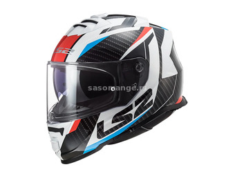 Kaciga za motor LS2 Full Face STORM RACER crveno plava FF800 - 3XL