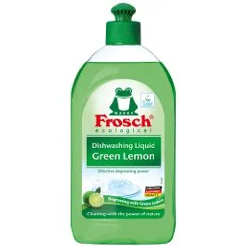 Frosch tečnost za pranje posuđa GREEN LEMON 500ml