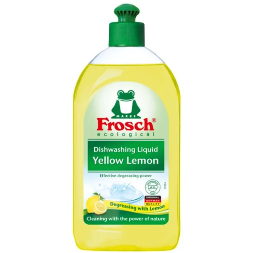 Frosch tečnost za pranje posuđa Yellow lemon 500ml