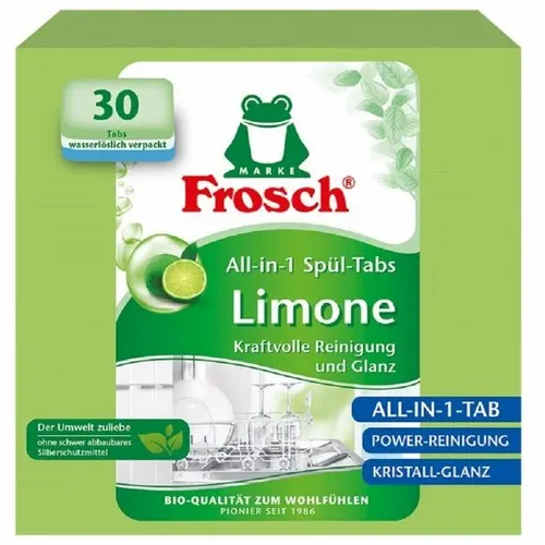 Frosch kapsule za pranje posuđa green lemon 30kom