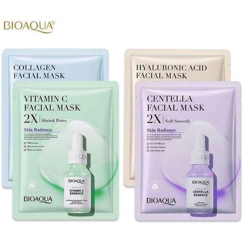 Bioaqua Mix maska za lice Skin Radiance 30g 4kom
