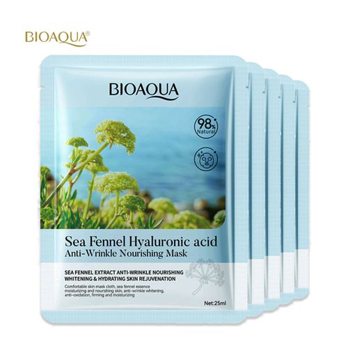 Bioaqua Hijaluron Sea Fennel morska Mirođija maska za lice 25g 5kom