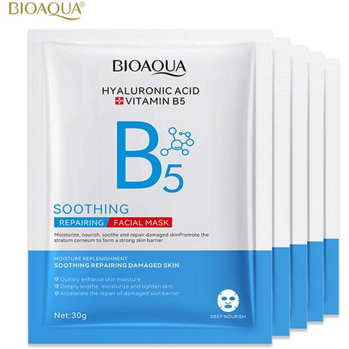 Bioaqua Hijaluron Vitamin B5 maska za lice 30g 5kom