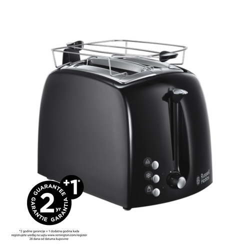 Russell Hobbs 22601-56 Texture Black Toster