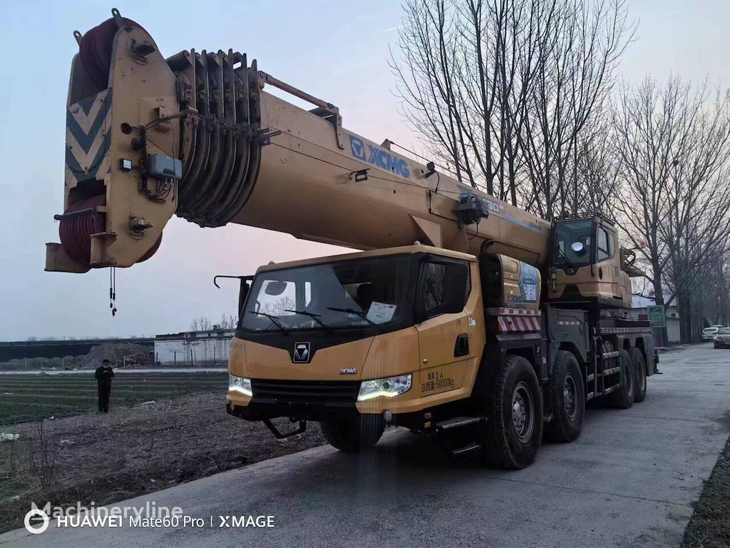 XCMG XCMG XCT80 80 ton used hydraulic mobile truck crane pokretna dizalica