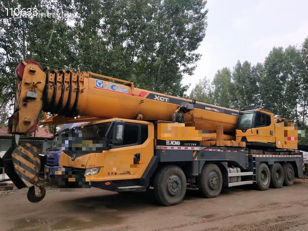 XCMG XCMG XCT100 100 ton used hydraulic mounted mobile truck crane on pokretna dizalica