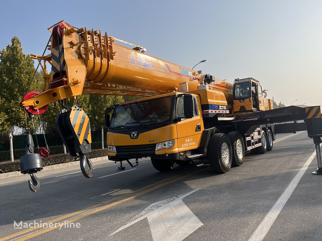 XCMG XCMG XCT80 80 ton used hydraulic mounted mobile truck crane on s pokretna dizalica