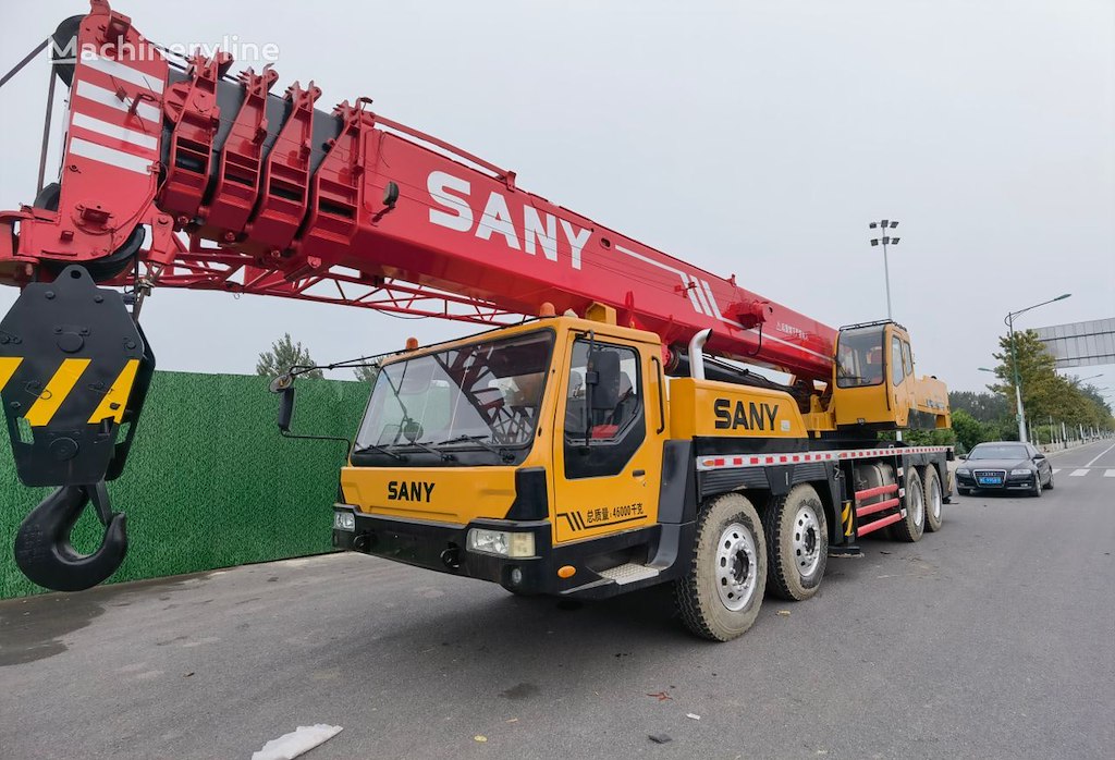 Sany Sany STC750 75 ton used hydraulic mounted mobile truck crane on pokretna dizalica