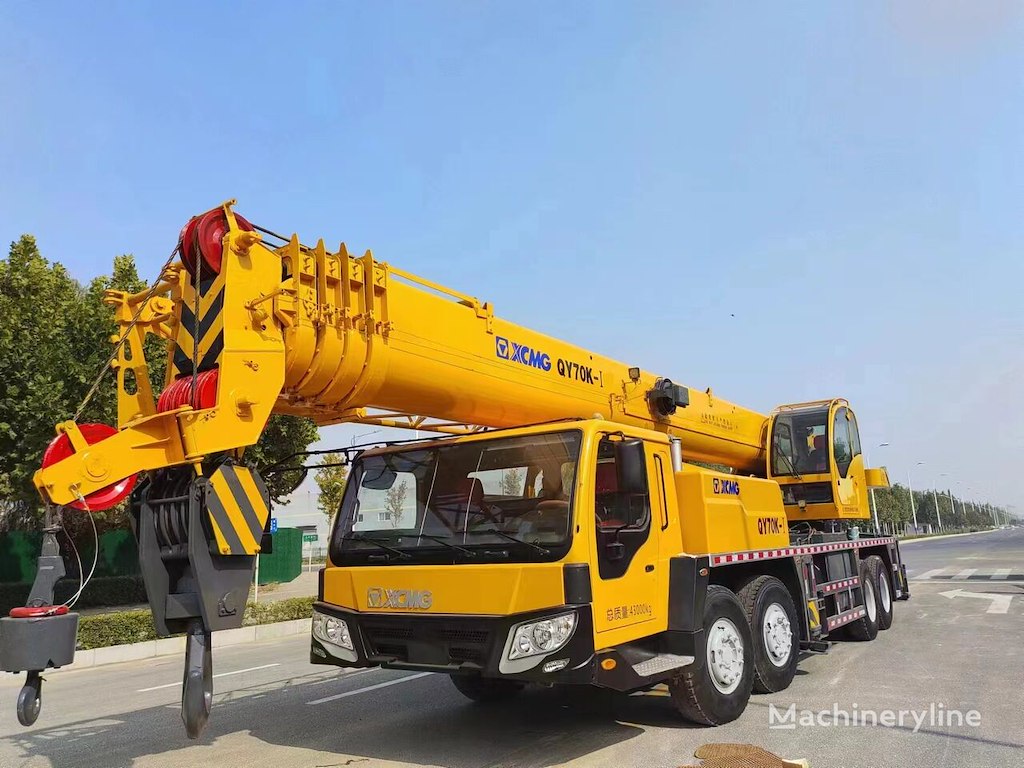 XCMG XCMG QY70K 70 ton used hydraulic mounted mobile truck crane on pokretna dizalica