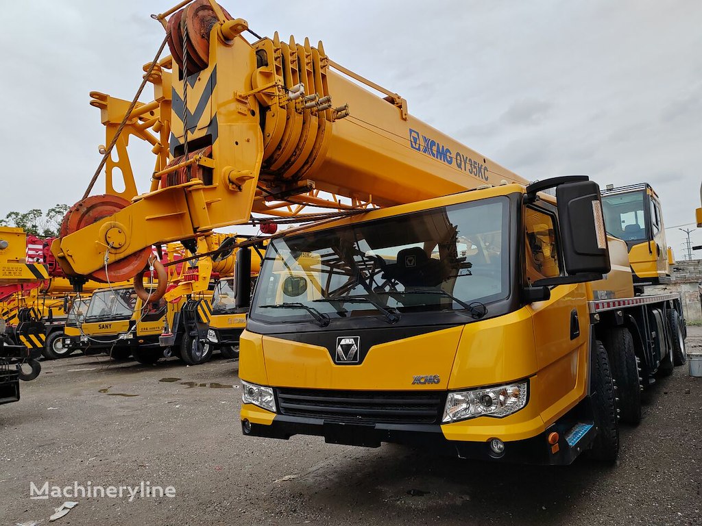XCMG XCMG QY35K5C 35 ton used hydraulic mounted mobile truck crane on pokretna dizalica