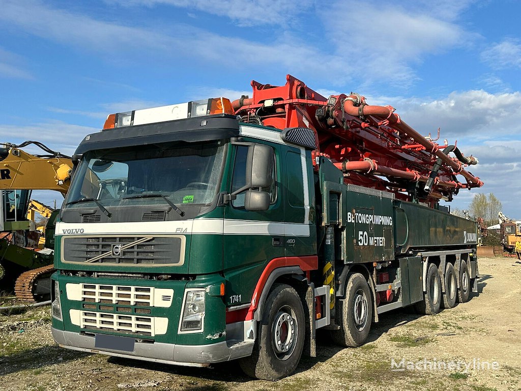 JunJin na šasiji Volvo FM480 pumpa za beton