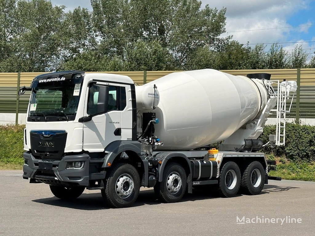 Novi Euromix MTP na šasiji MAN TGS 41.480 kamion s mešalicom za beton