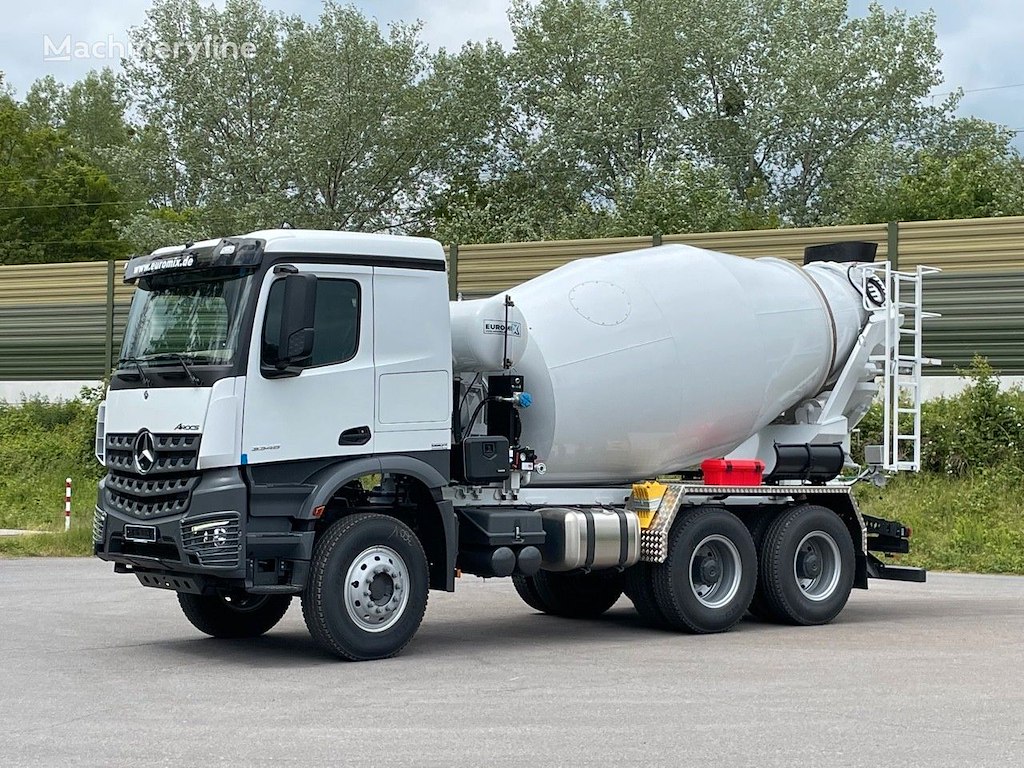 Novi Euromix MTP na šasiji Mercedes-Benz Arcos 348 kamion s mešalicom za beton