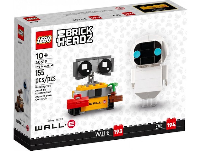 Lego BrickHeadz 40619 EVE &;;; WALL-E
