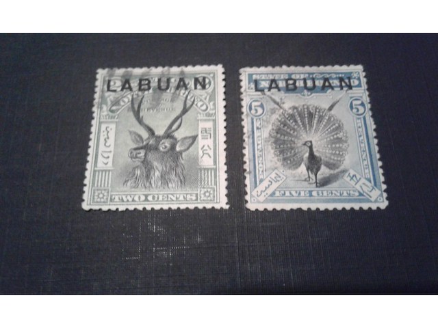 LABUAN lokalni motivi  lot  1900 - 1902