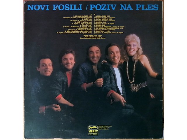 LP NOVI FOSILI - Poziv na ples (1987) VG+/NM, odlična