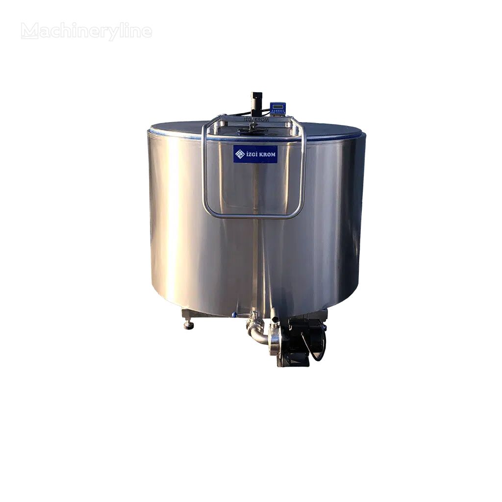 Nova Izgi Krom 1500-Liters Vertical Milk Cooling Tank cisterna za prevoz mleka
