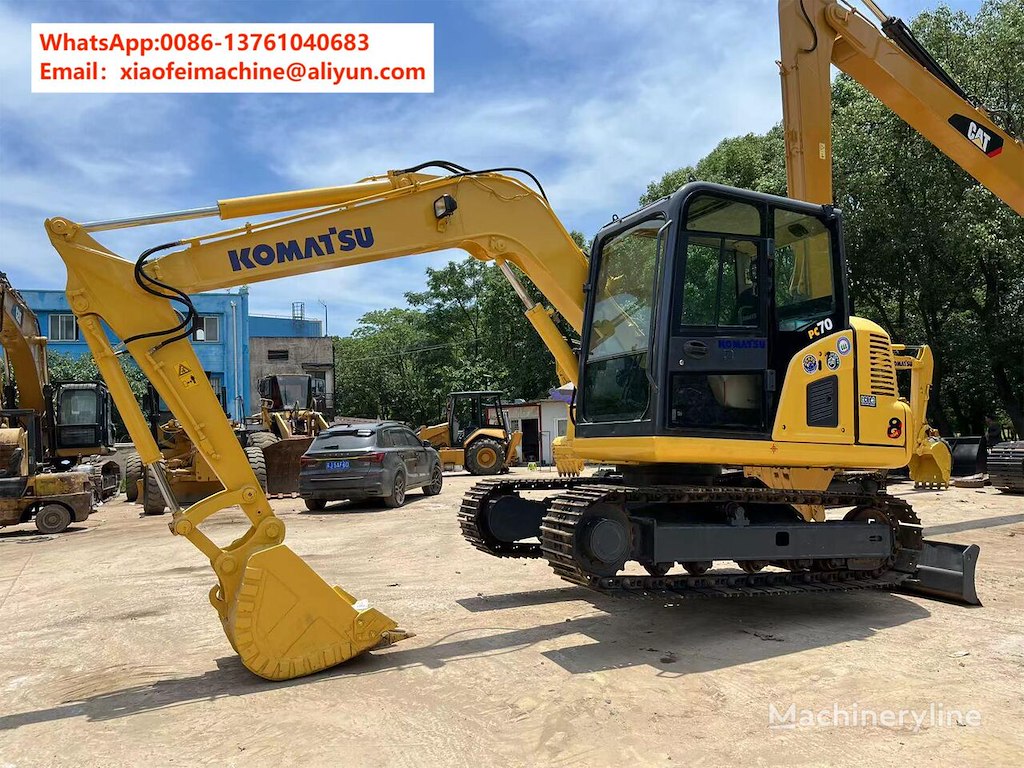 Komatsu PC70-8 mini bager