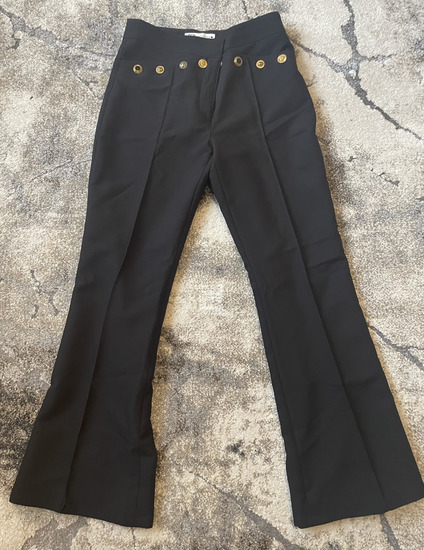 crne zara pantalone