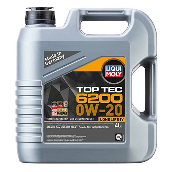 Liqui Moly Top Tec 6200 0W20 4Lit sintetičko motorno ulje