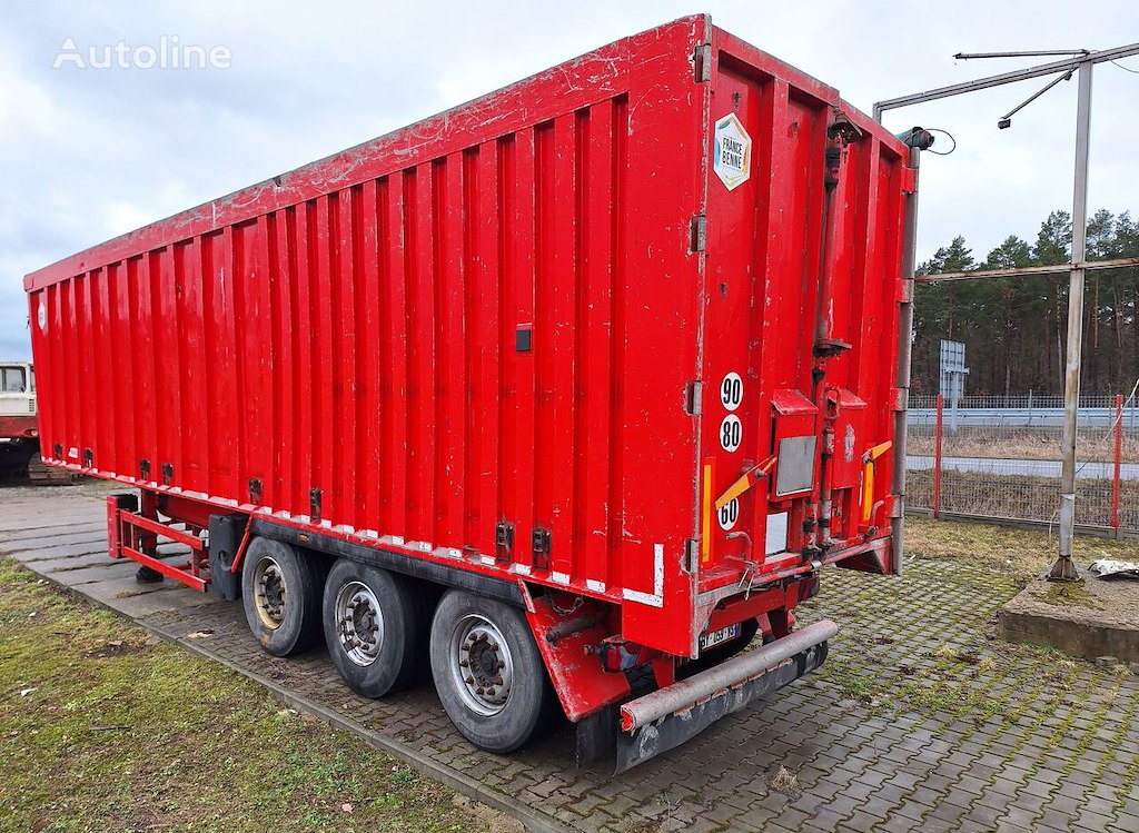 Benalu BULKLINER naczepa uniwersalna / do zboża złomu kamienia poluprikolica kipera