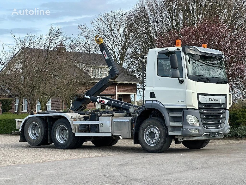DAF CF 430 CF 430 FAS 6x2 HAAK/CONTAINER!!2018!! kamion rol kiper