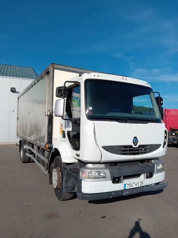 Renault Midlum 270 dci - manual gearbox - full steel suspensions kamion sa klizna zavesa cerada