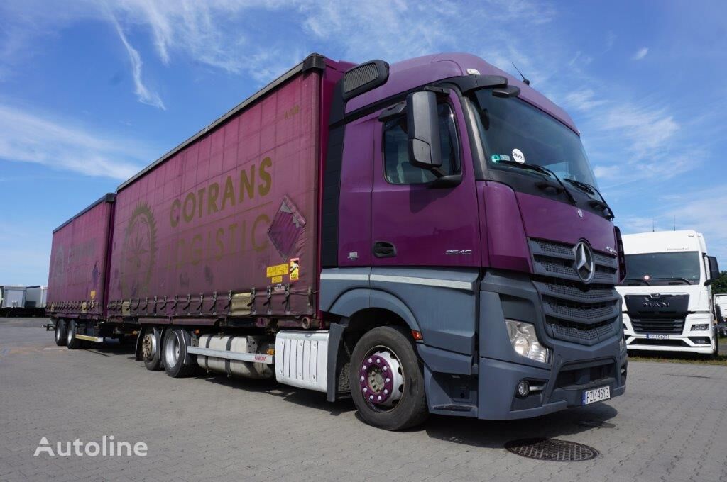 Mercedes-Benz MERCEDES-BENZ/WECON ACTROS kamion s ceradom