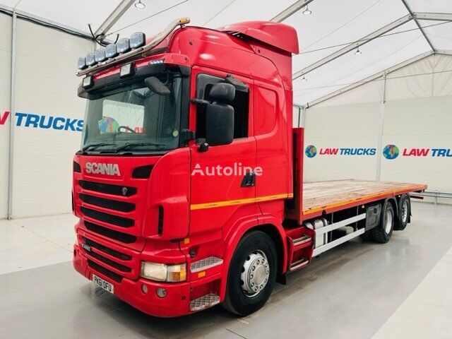 Scania R480 6x2 Rear Lift Sleeper Cab Flatbed kamion platforma