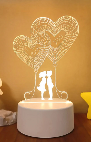 3D dekorativne lampe