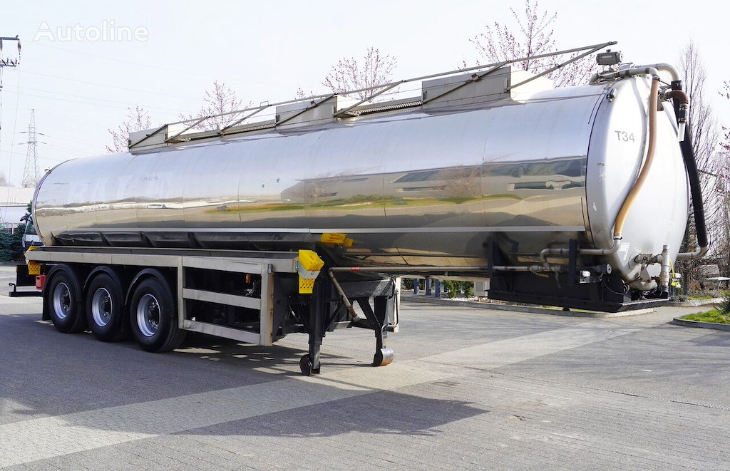 TANK SEMI-TRAILER FOR LIQUID MATERIALS, BALE VTS 28000 3A cisterna za goriva i maziva