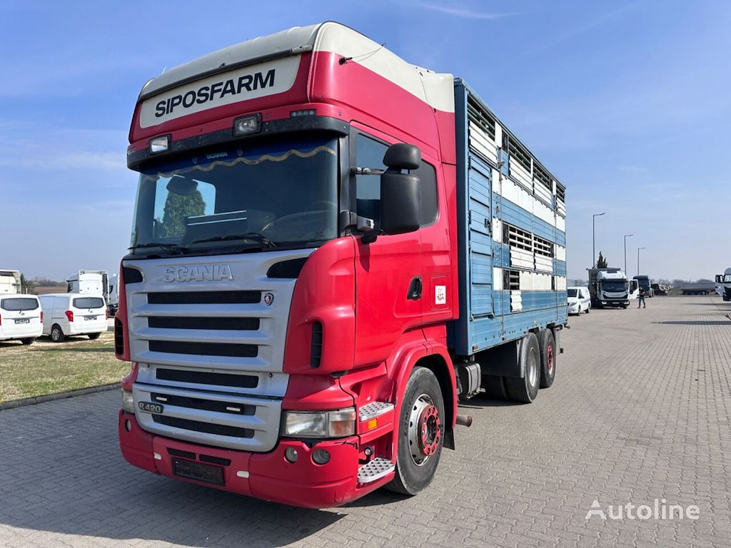 Scania R 420 kamion za prevoz stoke