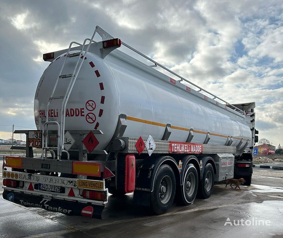 Şahin Tanker Diesel Benzin Tanktrailer 33.000 Lt Aluminium cisterna za goriva i maziva
