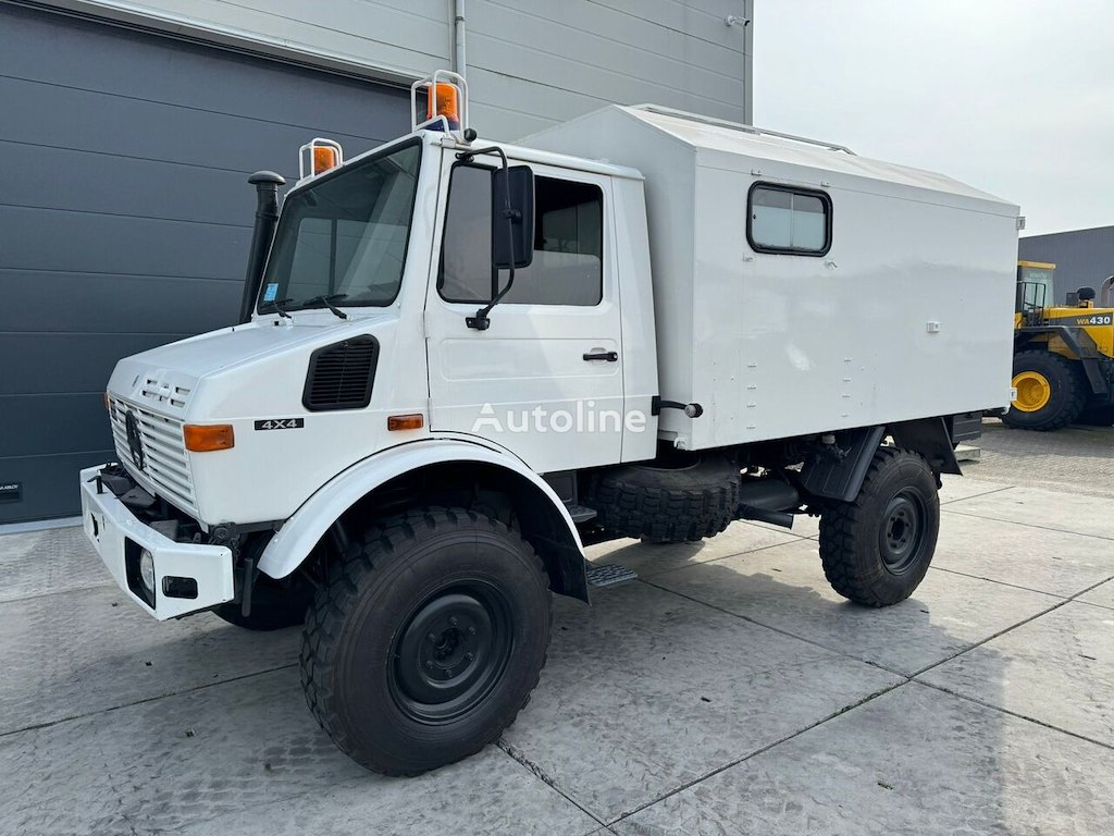 Unimog U1300 4x4 RECONDITIONED CLOSED BOX vojni kamion