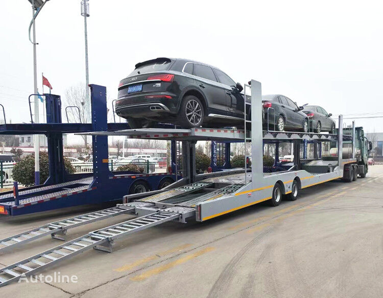 Nova 6 Car Carrier Prices - Car Hauler Trailer for Sale - Z poluprikolica autotransportera