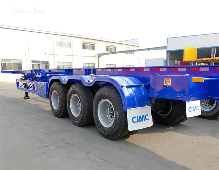 Nova CIMC Chassis for Sale | CIMC Semi Trailer for Sale in Zambia poluprikolica-šasija