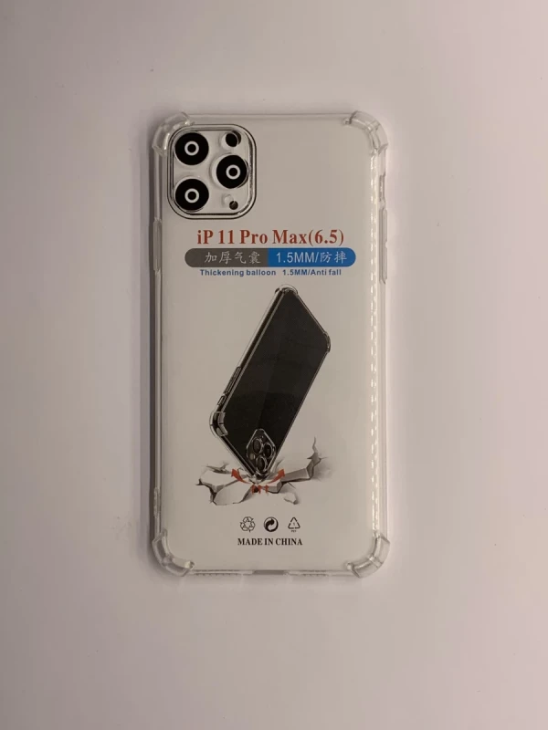 iPhone 11 Pro Max transparent sa ojačanim ivicama