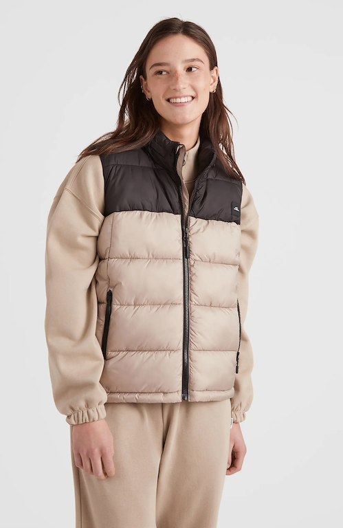 O’NEILL Ženski prsluk, O'Riginals Puffer Vest, Krem