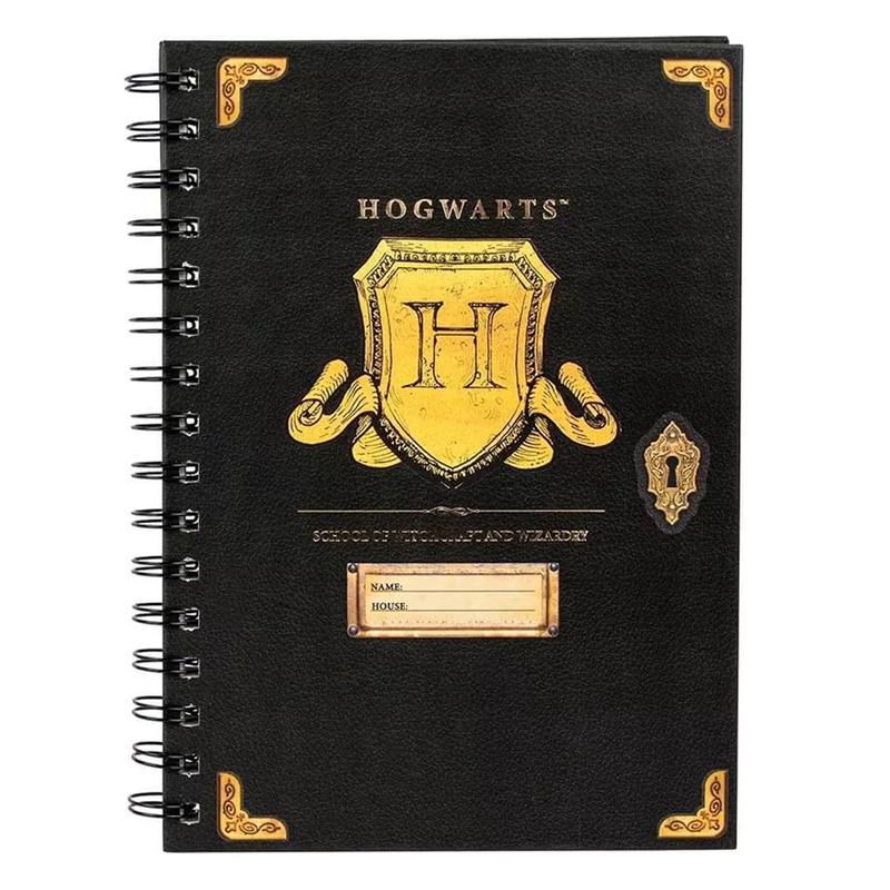 Blue Sky Harry Potter - A5 Wiro Notebook - Hogwarts Shield