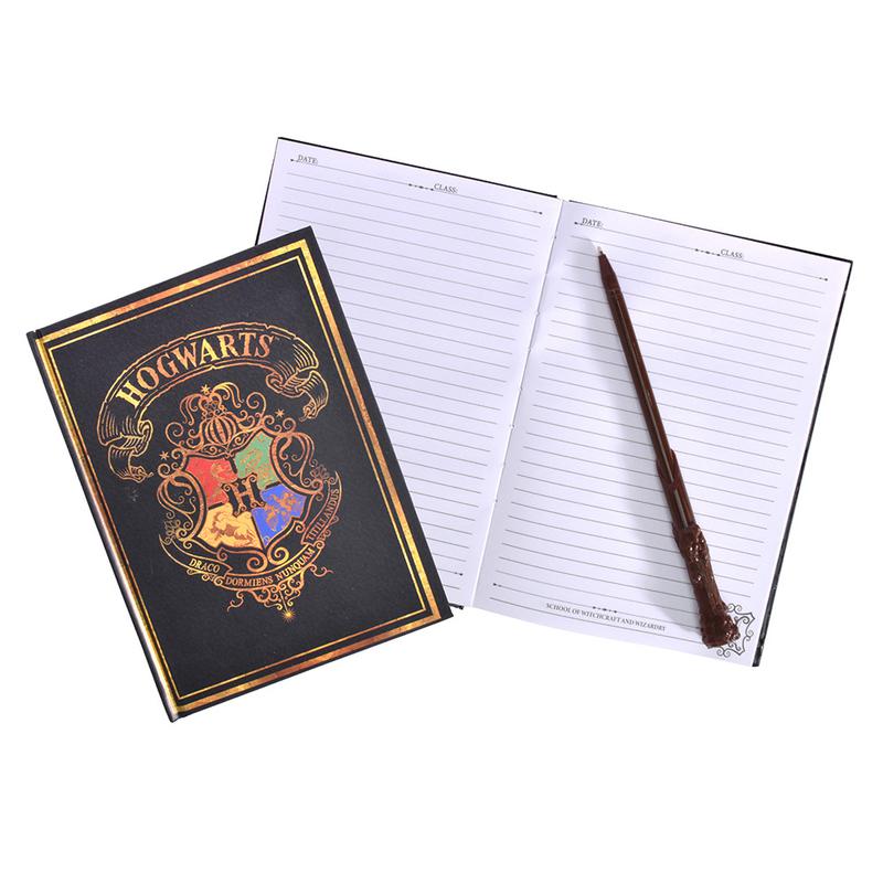 Blue Sky Harry Potter - Notebook & Pen Set - Colourful Crest