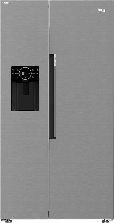 B3RGNE664ZDXB: Frižider sa zamrzivačem (Vrata uz vrata, 91 cm)