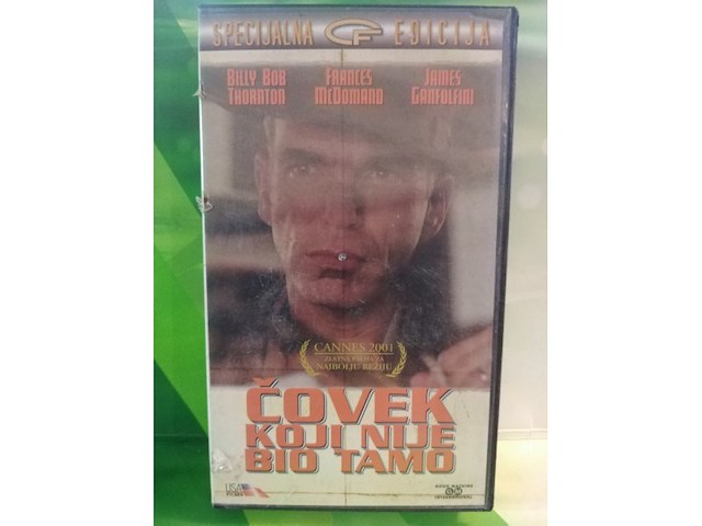 Čovek koji nije bio Tamo - Billy Bob Thornton / VHS /