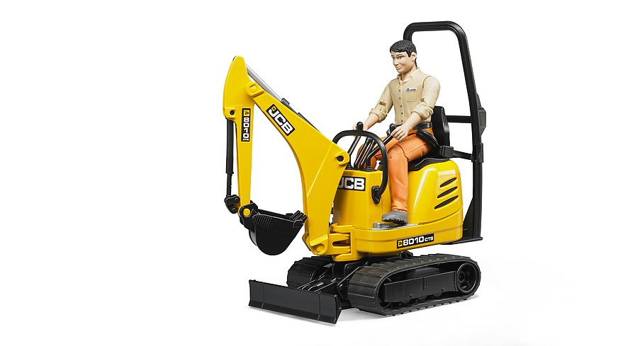 Rovokopač JCB Micro 8010CTS sa figurom