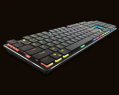 Meetion MK80 Gejmerska mehanička tastatura, Ultratanka