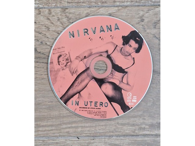 Nirvana - In Utero (EU) (samo CD)