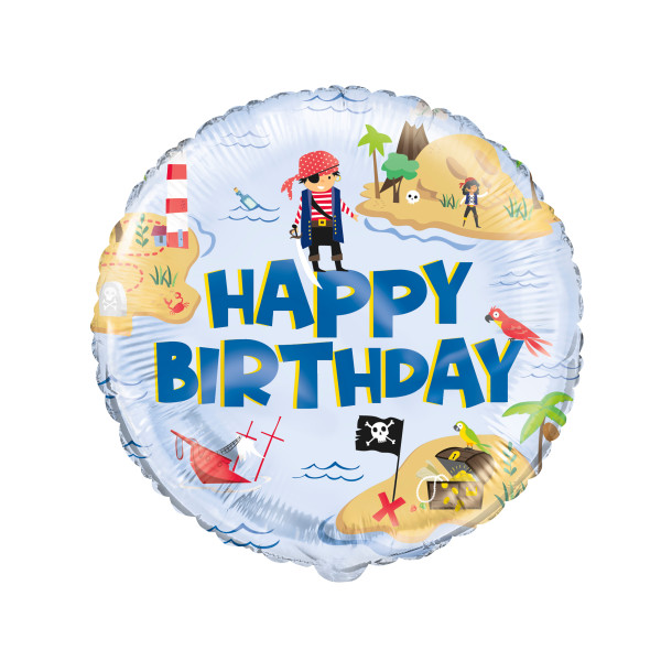 78427U
18″ Foil Ahoy Pirate HBD