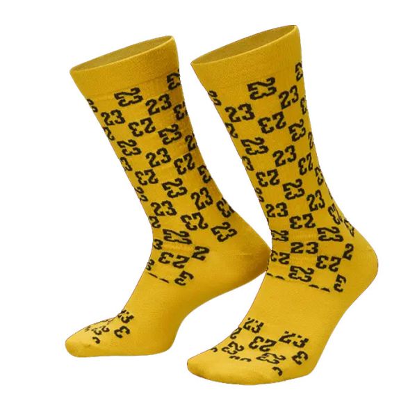 EVERYDAY ESSENTIALS CREW SOCKS 'YELLOW'